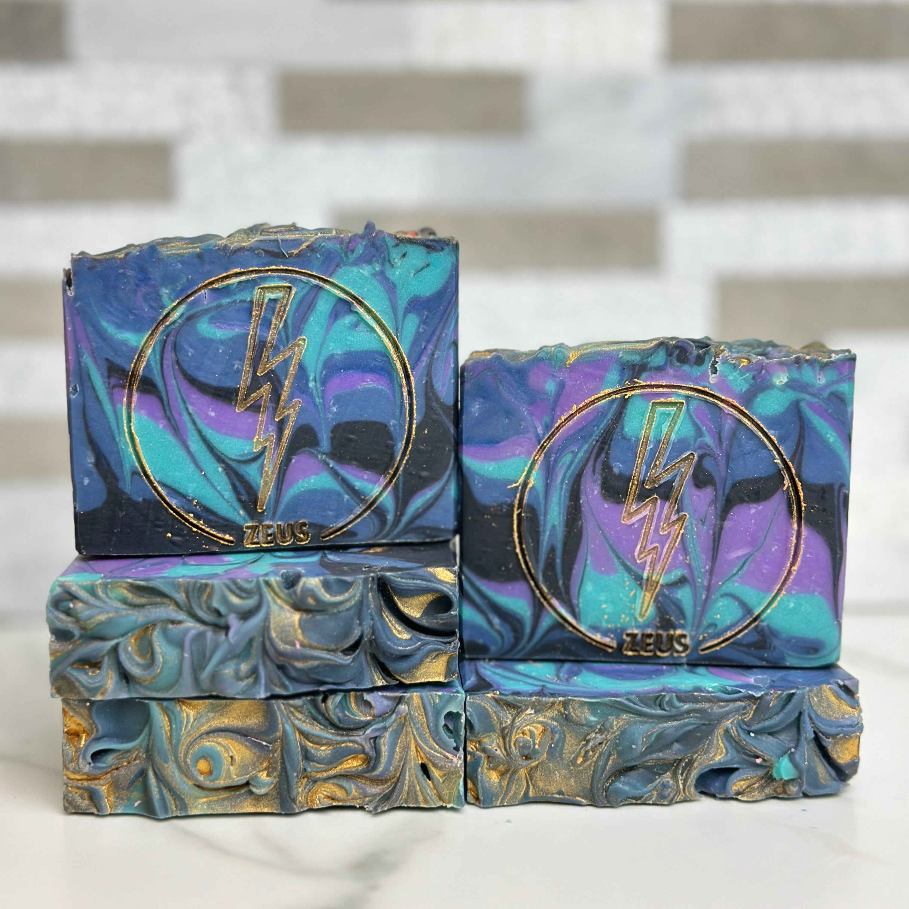 Zeus – Glided Shimmers soaps